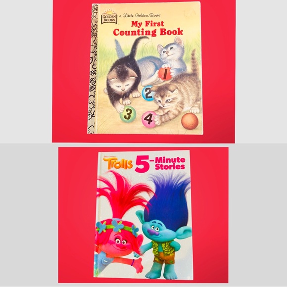 Various | Toys | Trolls 5 Minute Stories Book Little Golden Book My ...